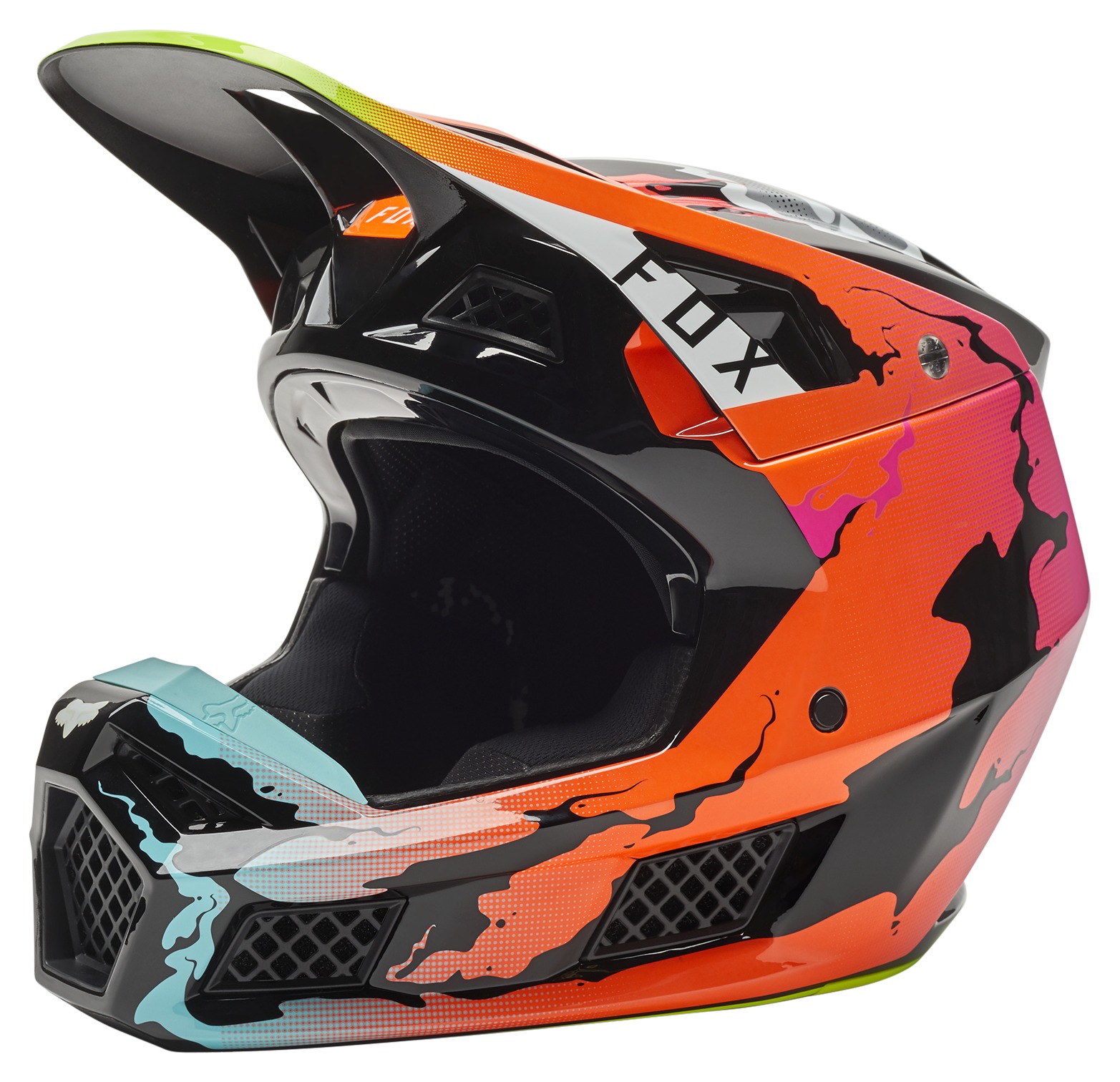 Fox Racing V3 RS Pyre Helmet - Cycle Gear