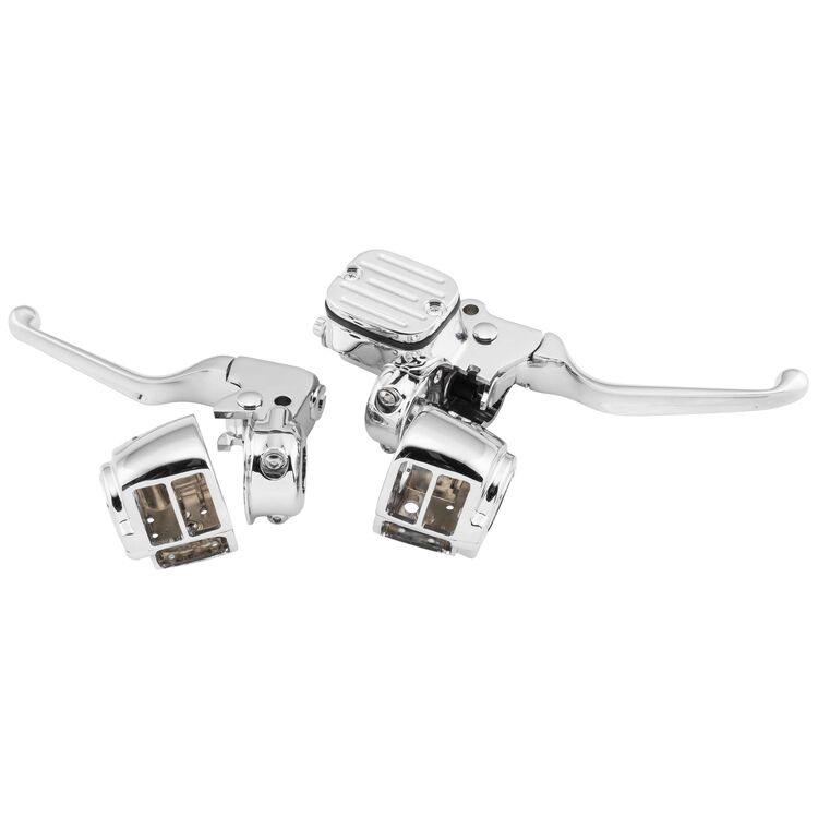 Biker's Choice Handlebar Control Kit For Harley Softail / Dyna 2007 ...