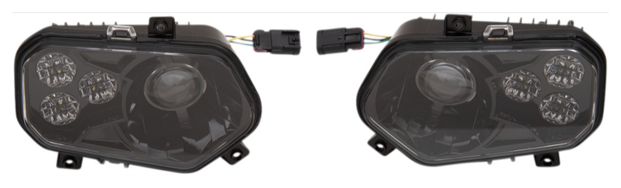 Moose Racing LED Headlights Polaris 2006-2020 - Cycle Gear