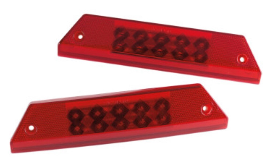 Moose Racing LED Signature Rear Lights Polaris Ranger 2011-2020 - Cycle ...