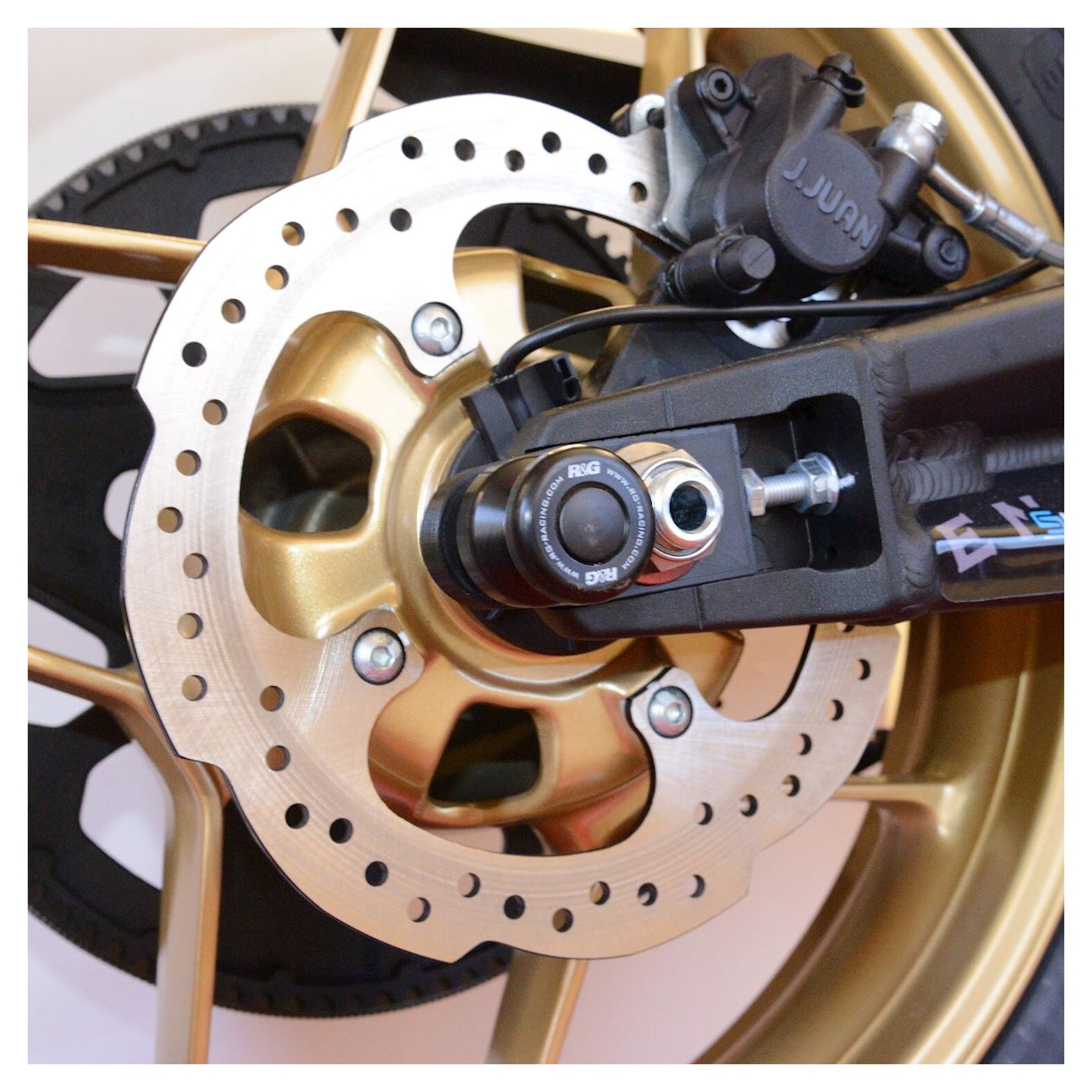 R&G Racing Offset Rear Spool Sliders Zero DSR 2019-2020 - Cycle Gear