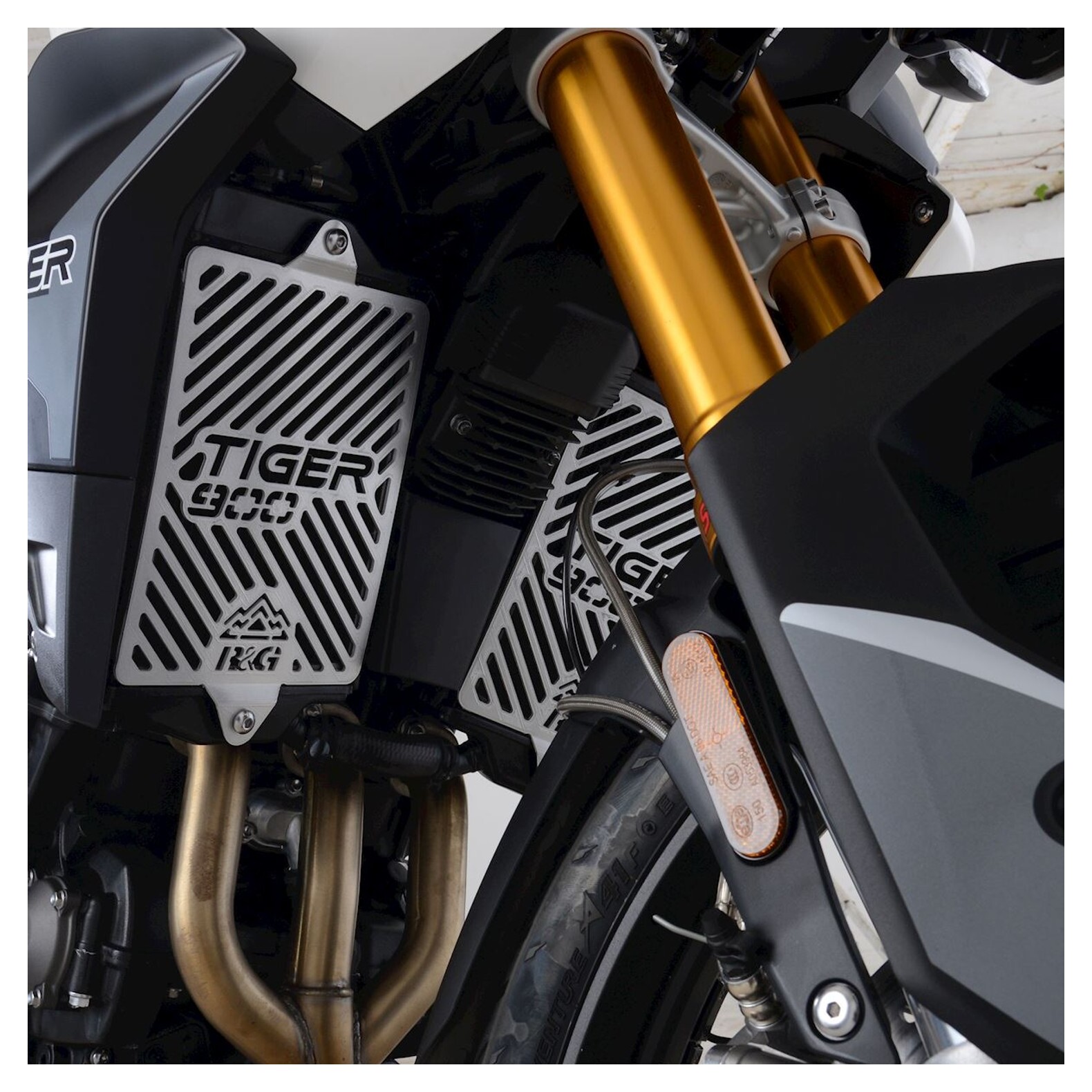 R&G Racing Stainless Steel Radiator Guard Triumph Tiger 900 / GT ...