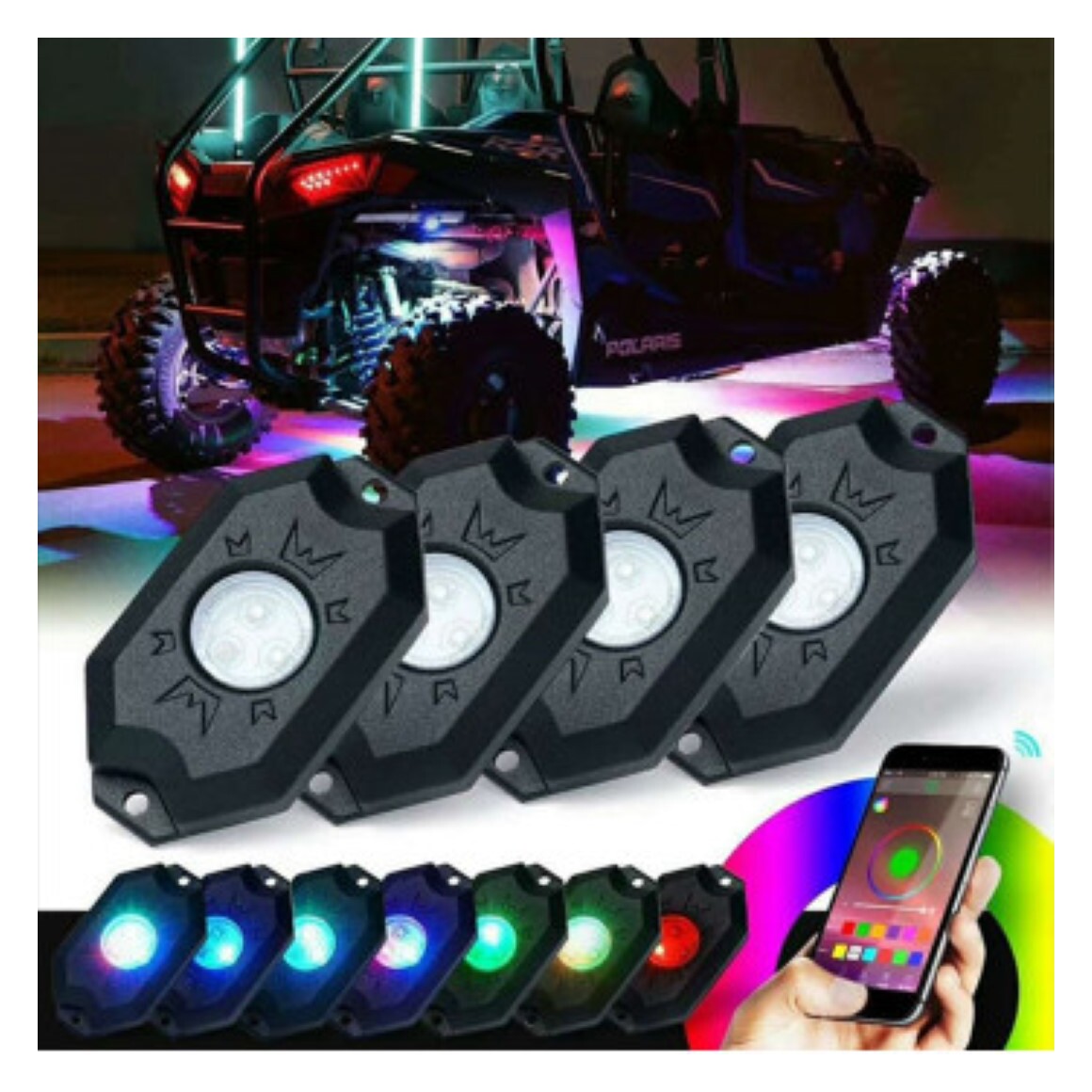 Brite Lites LED Rock Light Kit - Cycle Gear