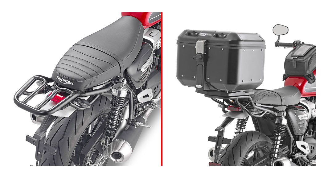 Givi SR6417 Top Case Rack Triumph Speed Twin 2019-2021 - Cycle Gear
