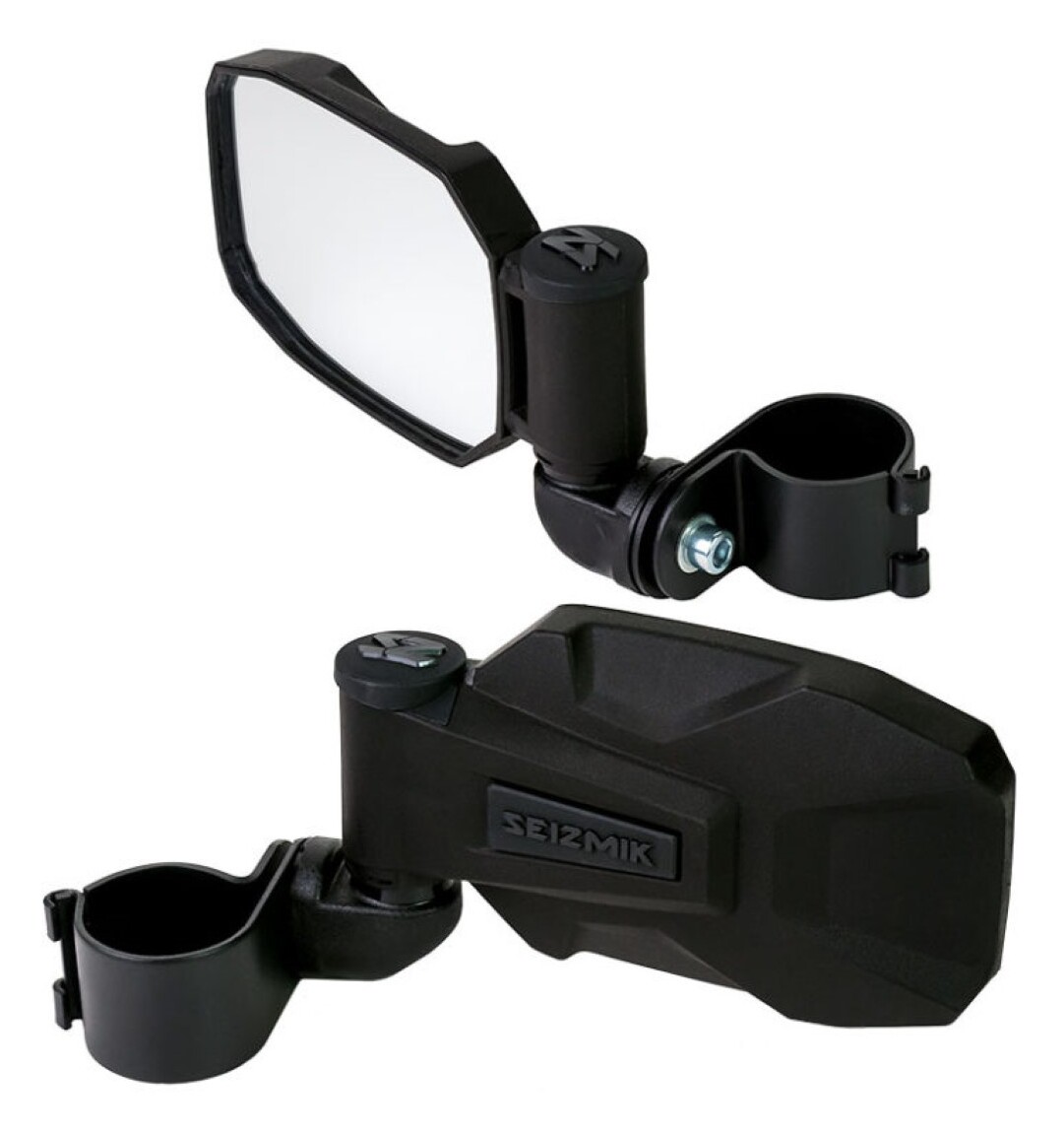 Seizmik Strike Side Mirrors For Profiled Cages - Cycle Gear