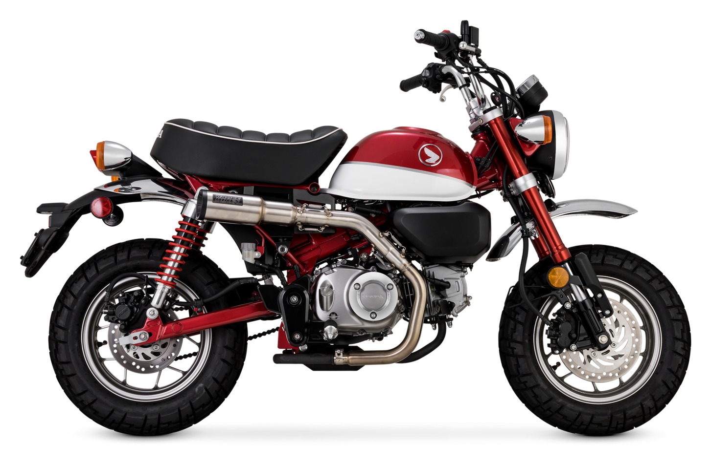 Vance & Hines Hi-Output Slip-On Brushed Honda Monkey Z125 2019-2025 ...