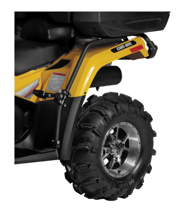 Quad Boss Wrinkled Black Fender Protector Honda FourTrax Rancher ...