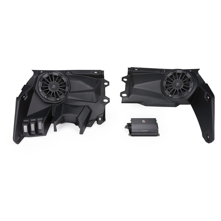 MB Quart Speaker Pod Kit With Amplifier Can-Am Maverick X3 - Cycle Gear