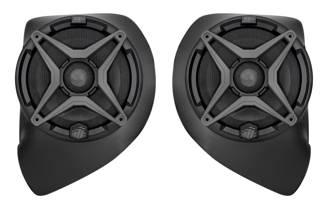 SSV Works 6.5" Front Speaker Pods Arctic Cat Wildcat X / 4X / 1000 2012-2017 - Cycle Gear