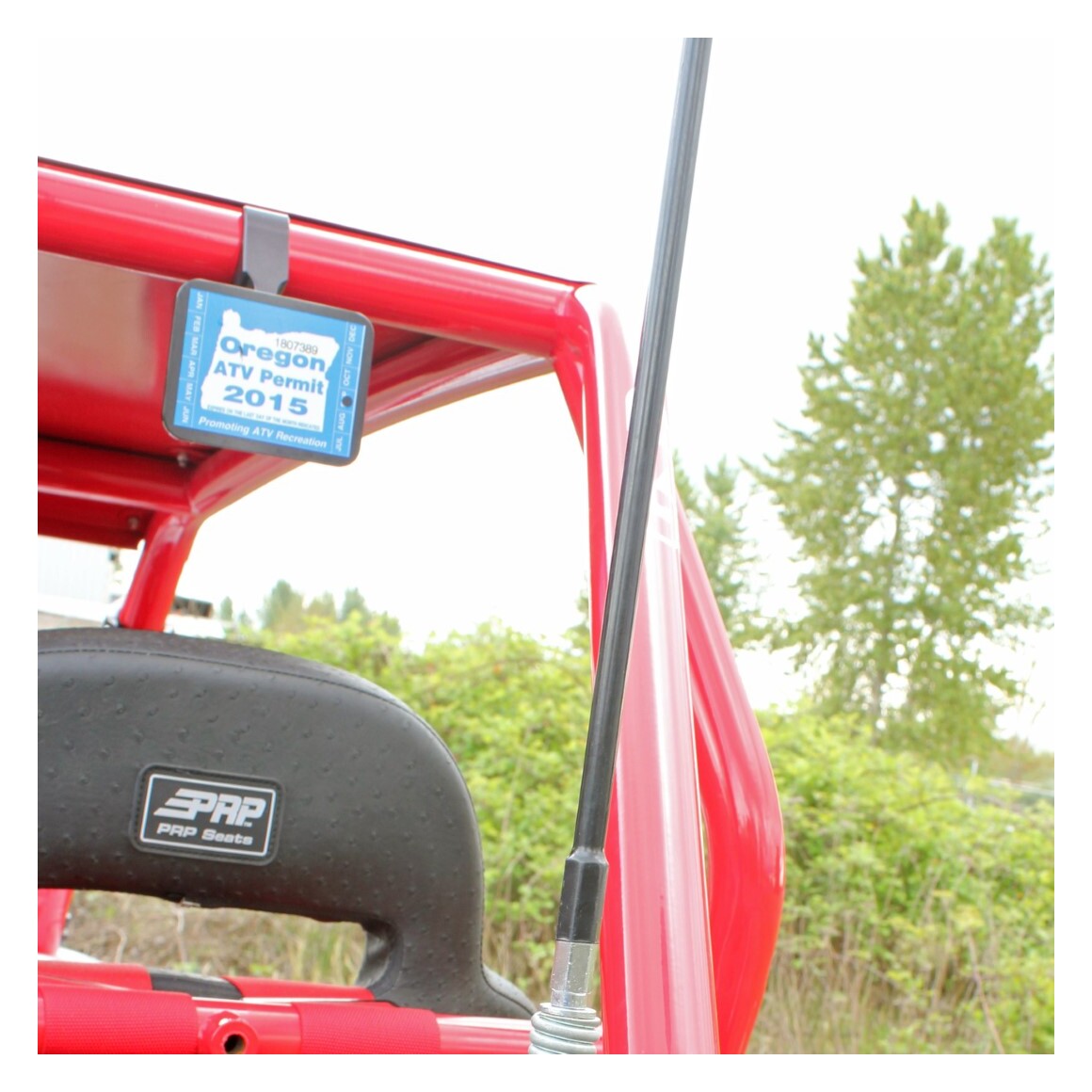 Modquad Sticker Mount Plate - Cycle Gear