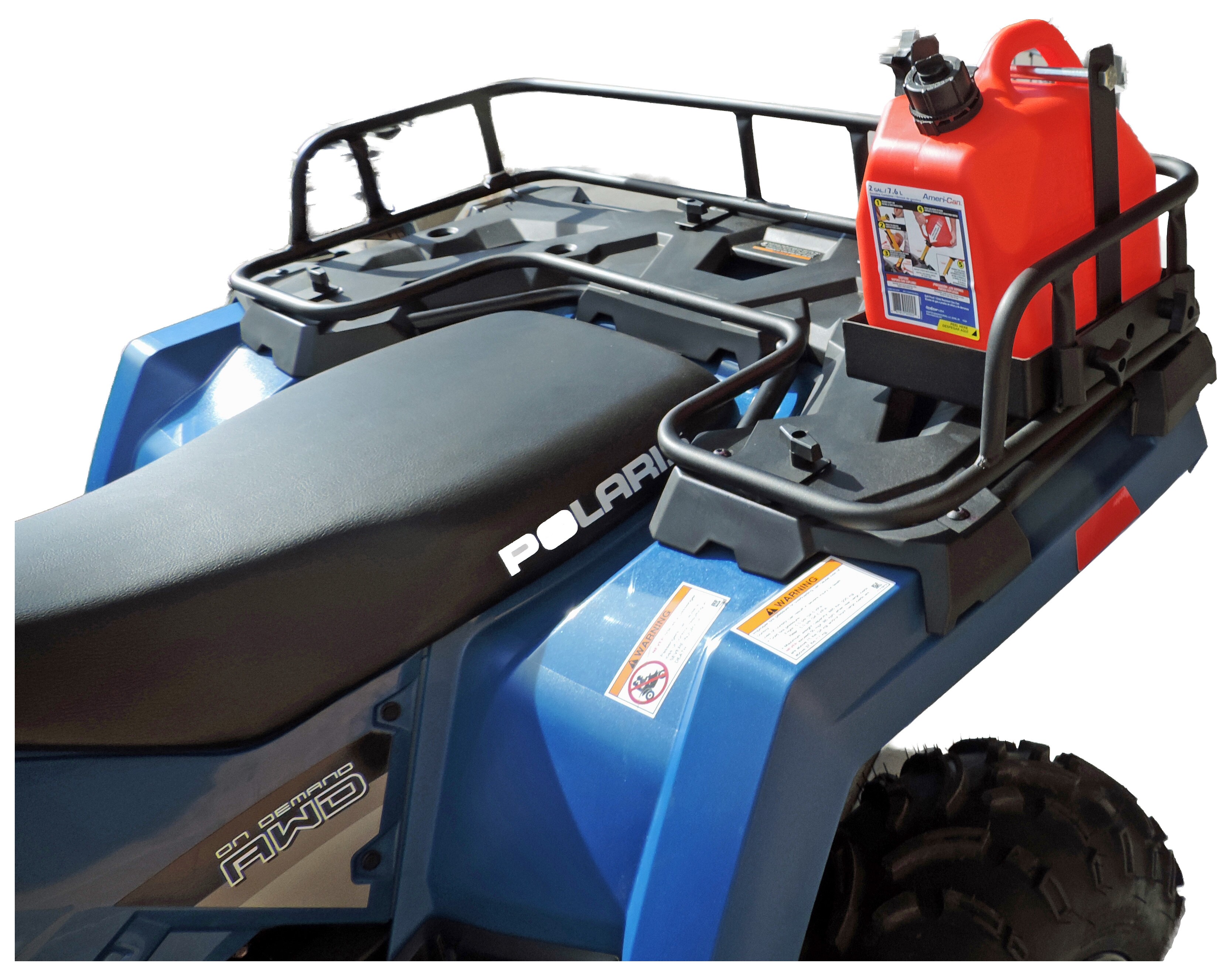 Hornet Outdoors Raised Rear Rack Polaris Sportsman 2014-2020 - Cycle Gear