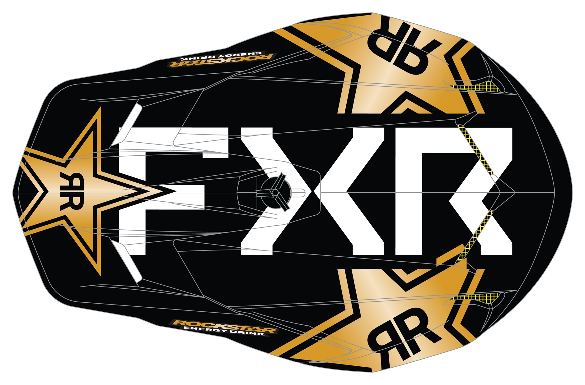 FXR Clutch Rockstar Helmet - Cycle Gear