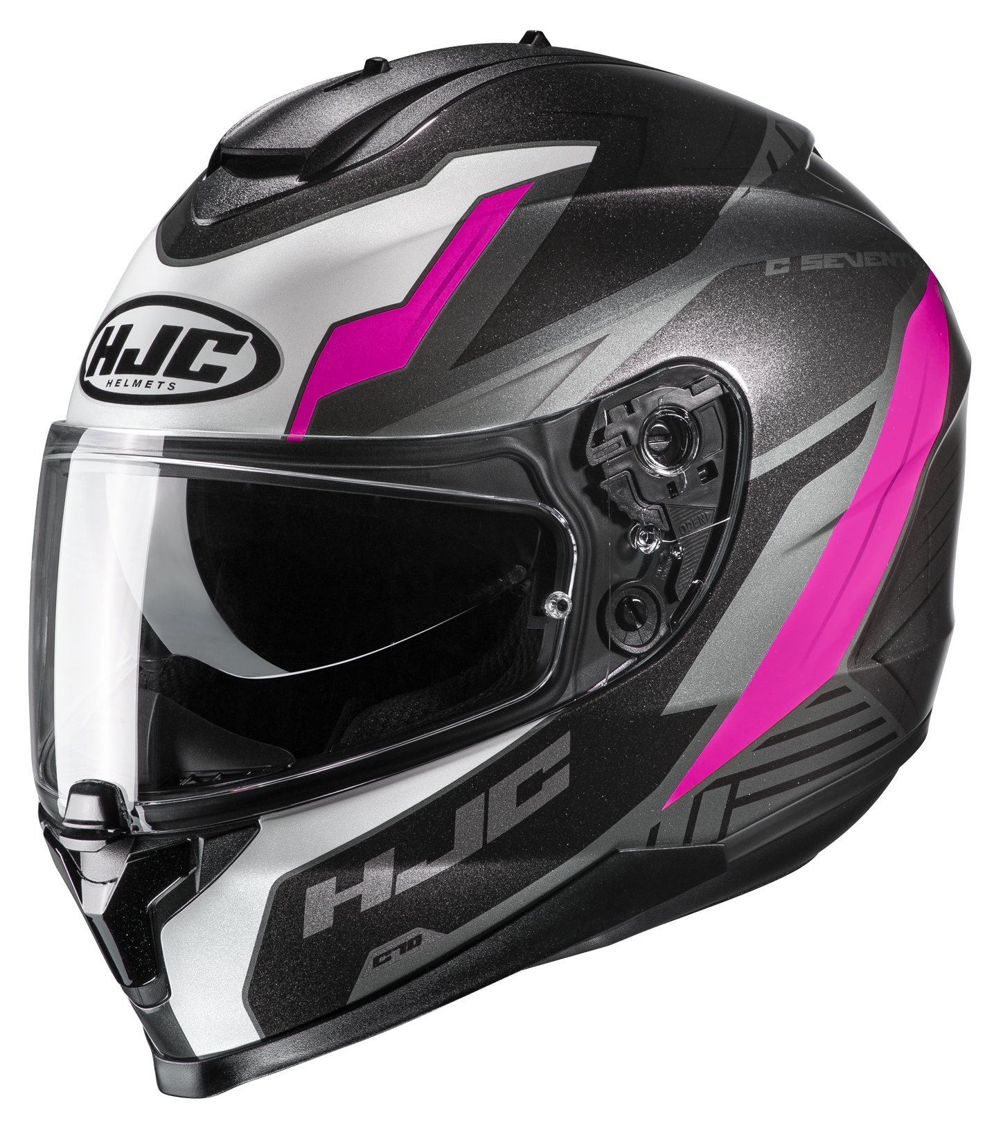 Hjc Pink Motorcycle Helmet