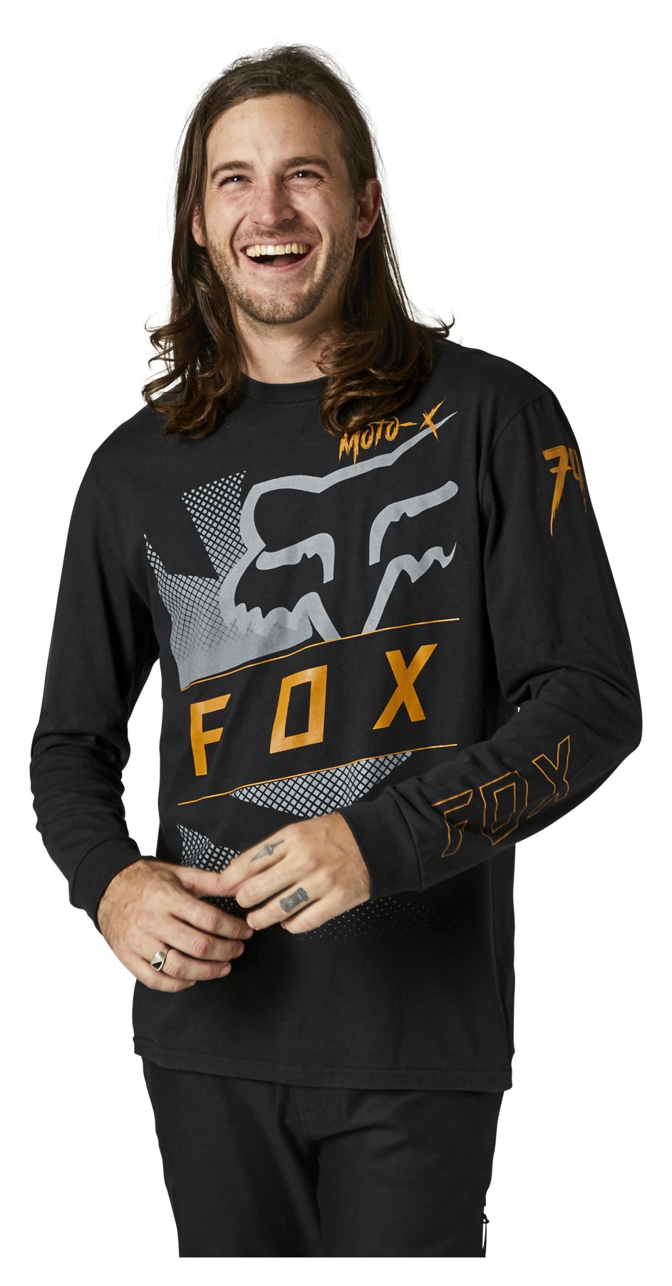 Fox Racing Riet Long Sleeve T-Shirt - Cycle Gear