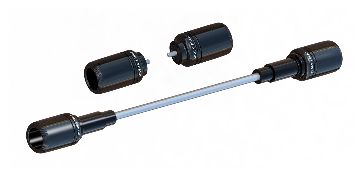 Burly Brand Crash Slider Set Honda Rebel 1100 2021-2026 - Cycle Gear