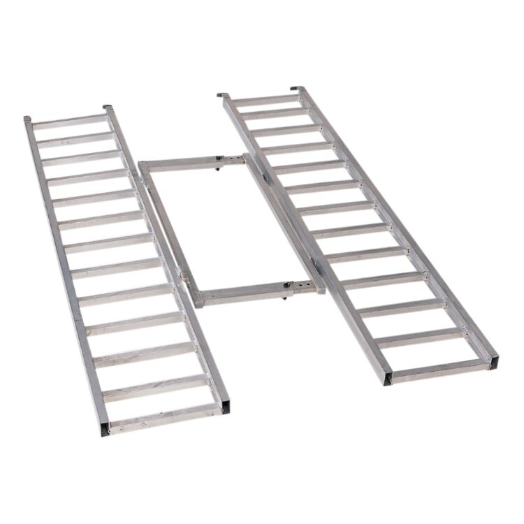 Moose Racing Tri-Fold Adjustable Aluminum ATV Ramp - Cycle Gear