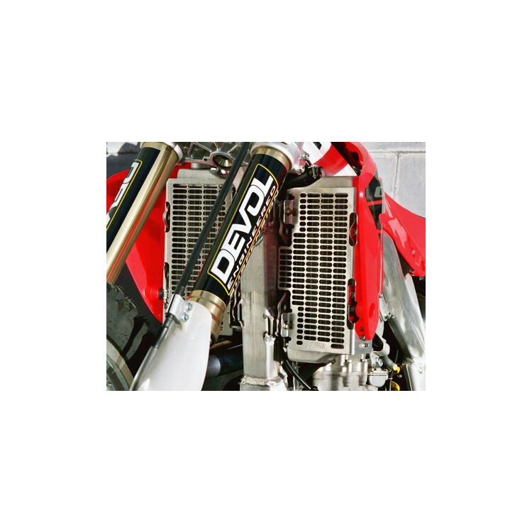 Devol Radiator Guards Honda CRF250X 2015-2017 - Cycle Gear