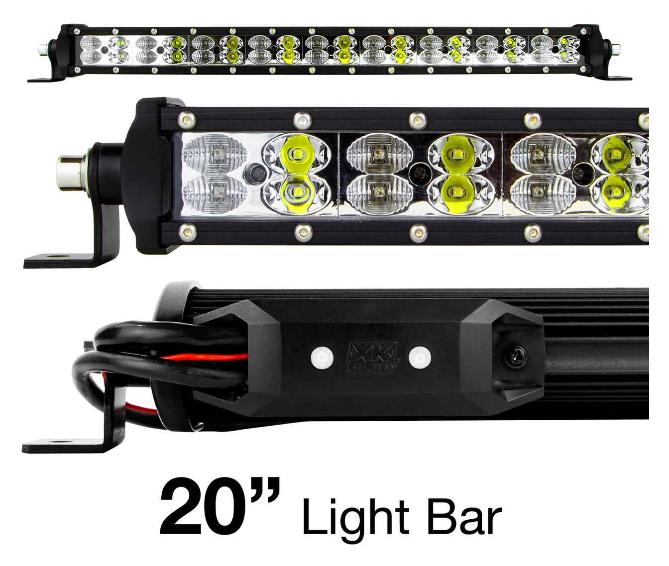 XKGlow RGBW 20" Light Bar - Cycle Gear