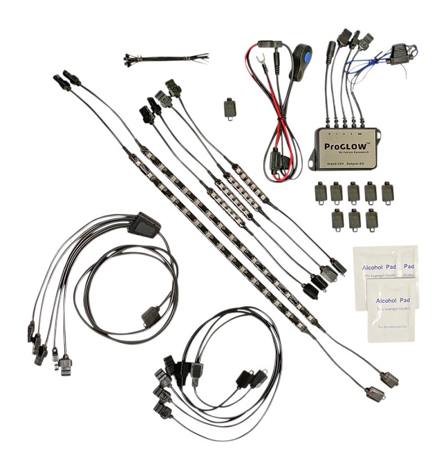 Custom Dynamics ProGlow Color Changing LED Light Kit - Cycle Gear