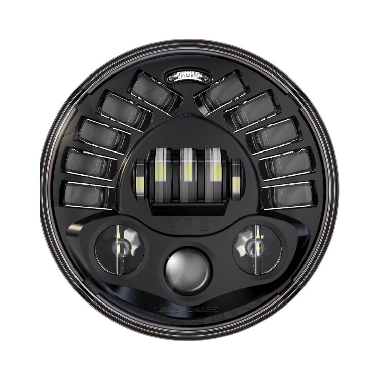 Custom Dynamics 7" Adaptive LED Headlamp For Indian Chief / Chieftain ...