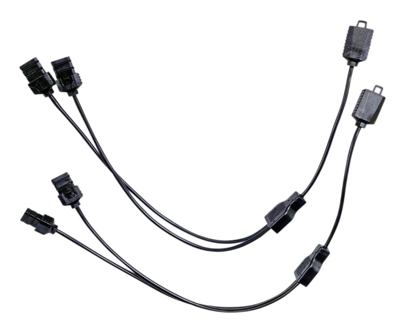 Custom Dynamics ProGlow Wire Extension With 2 Way Plug - Cycle Gear