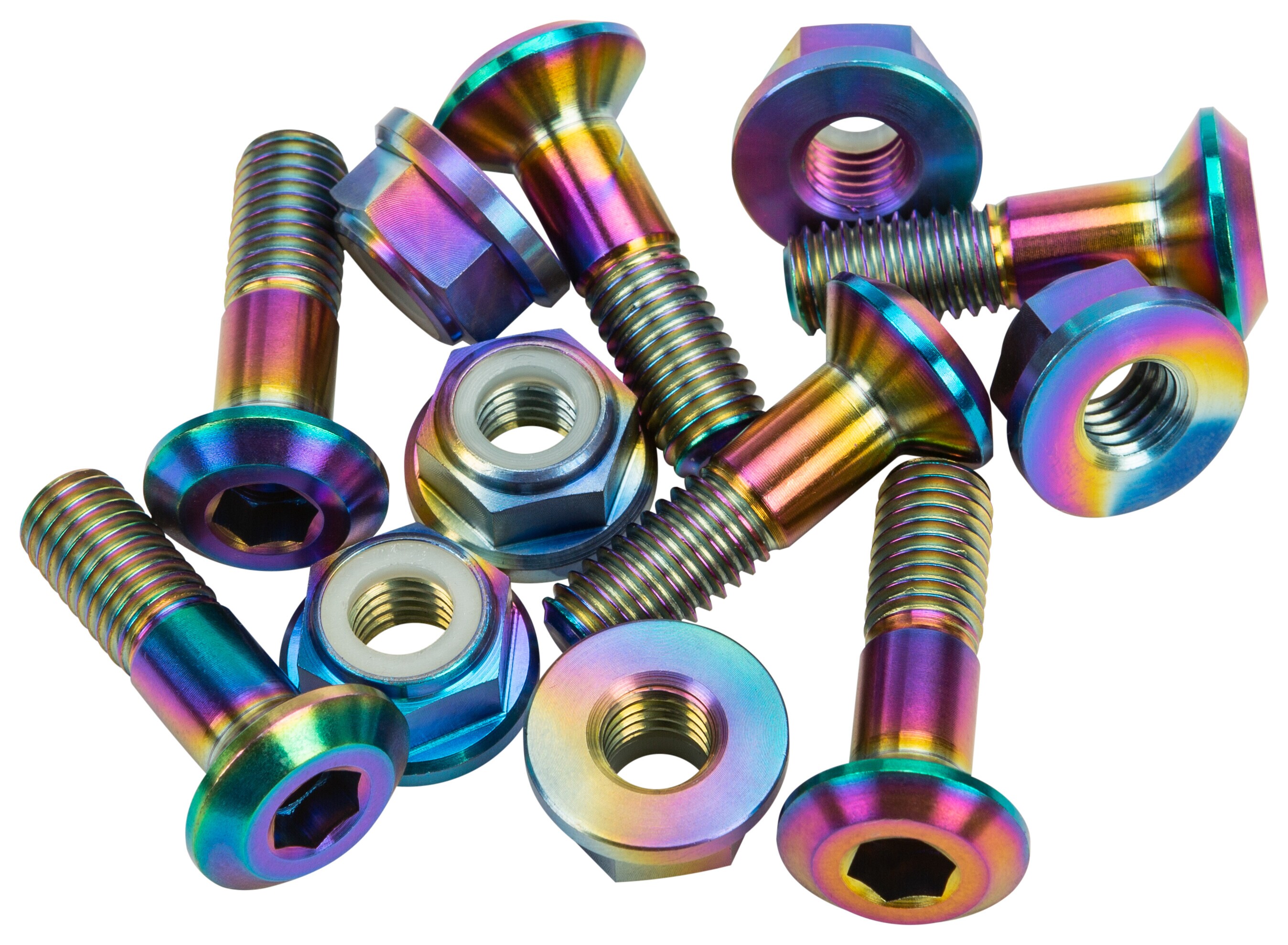 Flo Motorsports Titanium Sprocket Bolts - Cycle Gear