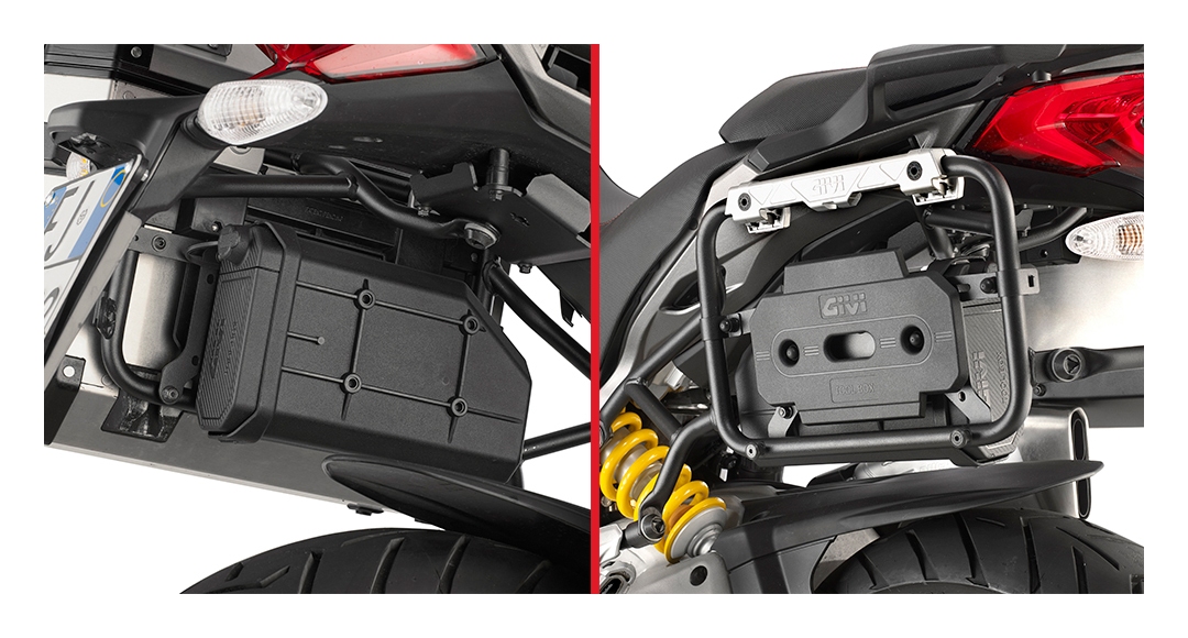 Givi S250 Tool Box Fit Kit Triumph / Honda / Ducati / Kawasaki / Royal ...