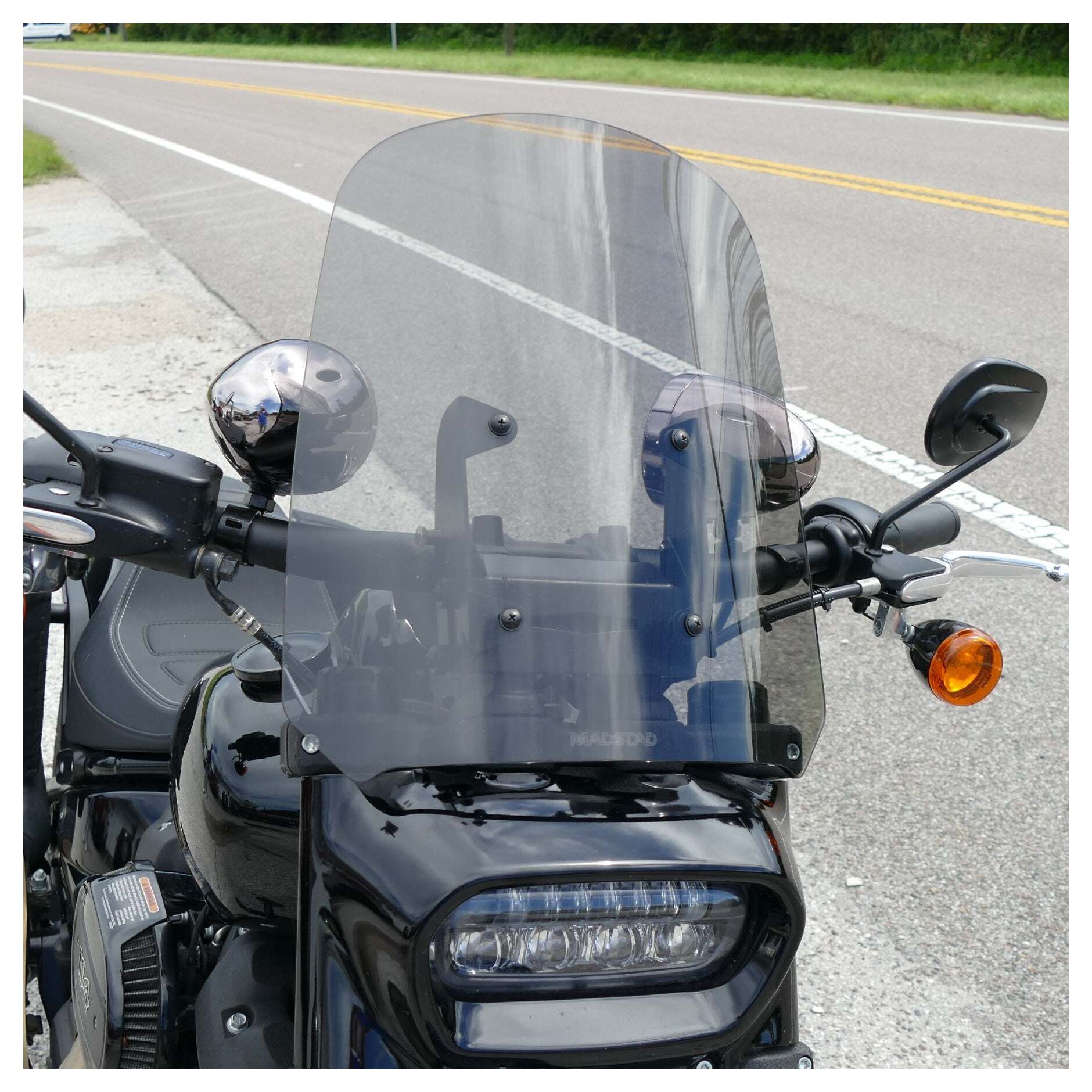 MadStad Engineering Adjustable Quick-Release Windshield System For ...