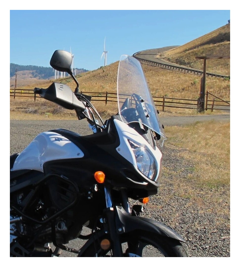 MadStad Engineering Adjustable Windshield System Suzuki V-Strom 650 ...