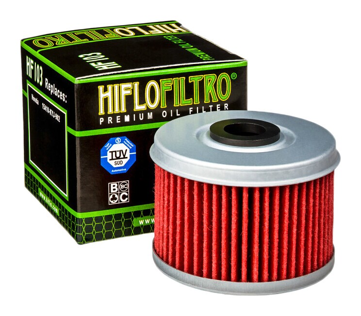 HiFloFiltro Premium Oil Filter HF103 - Cycle Gear