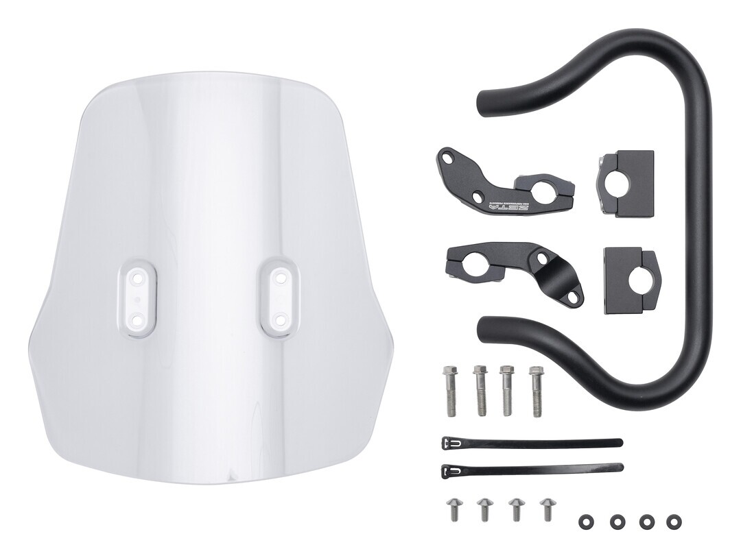 Zeta Adventure Windscreen Husqvarna 701 Enduro / Supermoto 2016-2024 ...