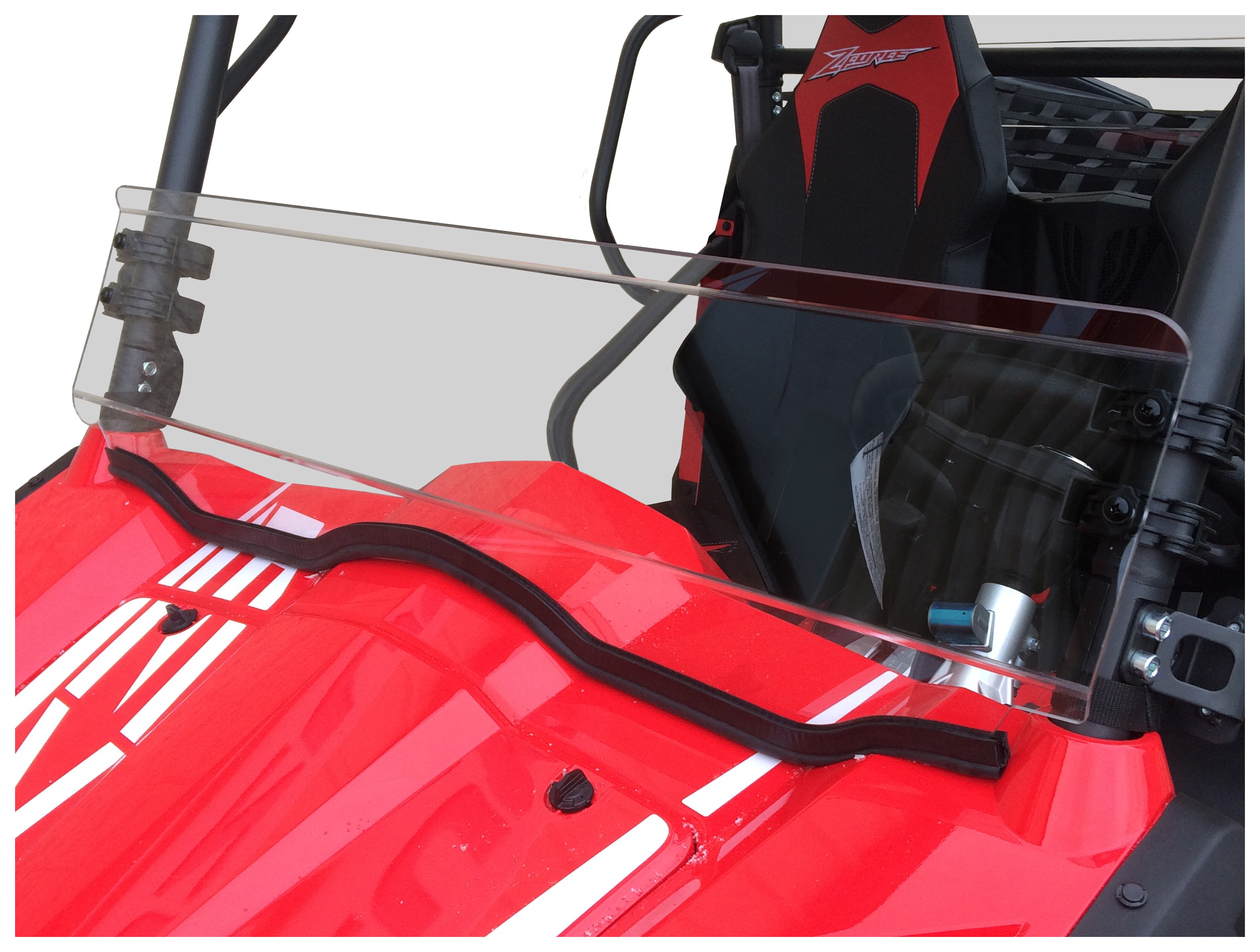 Spike Hard Coated Half Windshield CFMOTO ZFORCE 2015-2022 - Cycle Gear