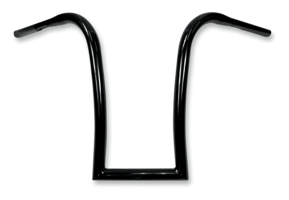 LA Choppers 1 1/4" Nice Curves Ape Handlebars For Harley with 1 1/4 ...