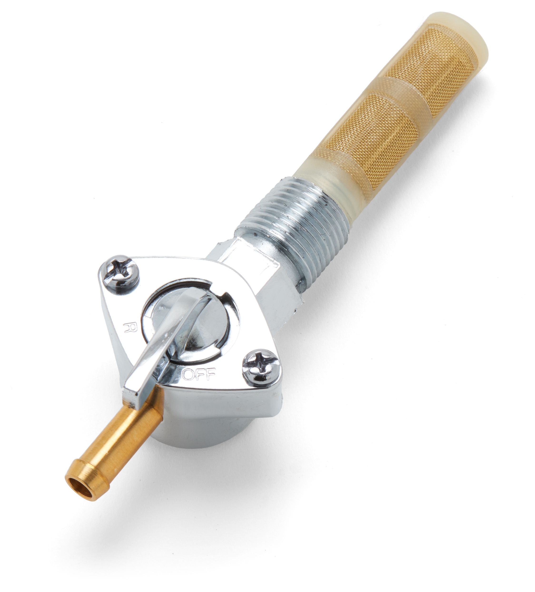 Milwaukee Twins Chrome Straight Petcock With External Threads For ...