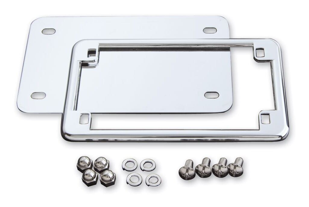 Milwaukee Twins License Plate Frame And Backing Plate Set - Cycle Gear