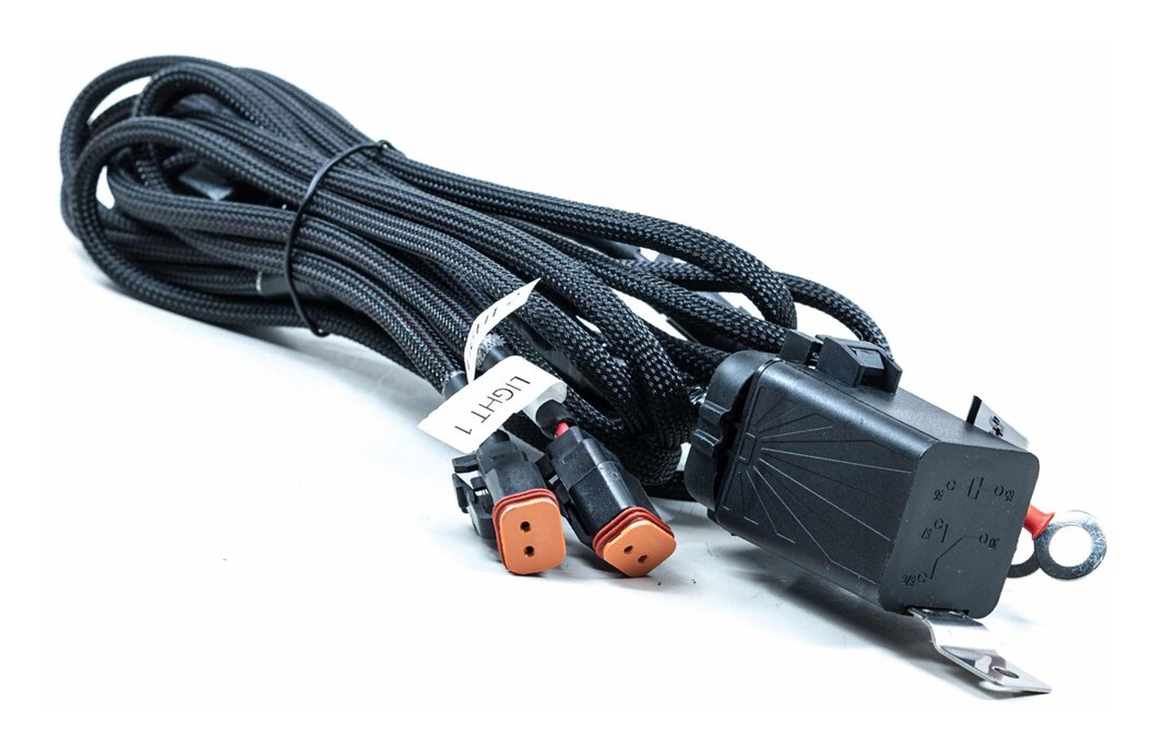 Morimoto 2 Pod Output Switch Power Harness - Cycle Gear
