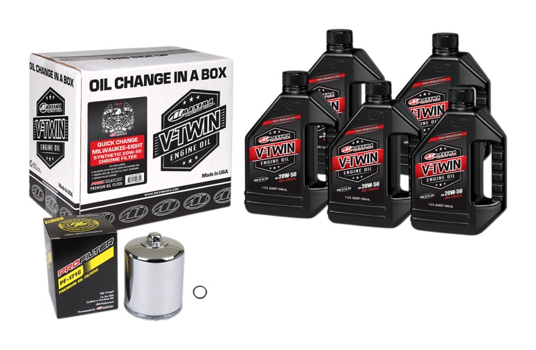 Maxima V-Twin Engine Oil Change Kit For Harley - Cycle Gear