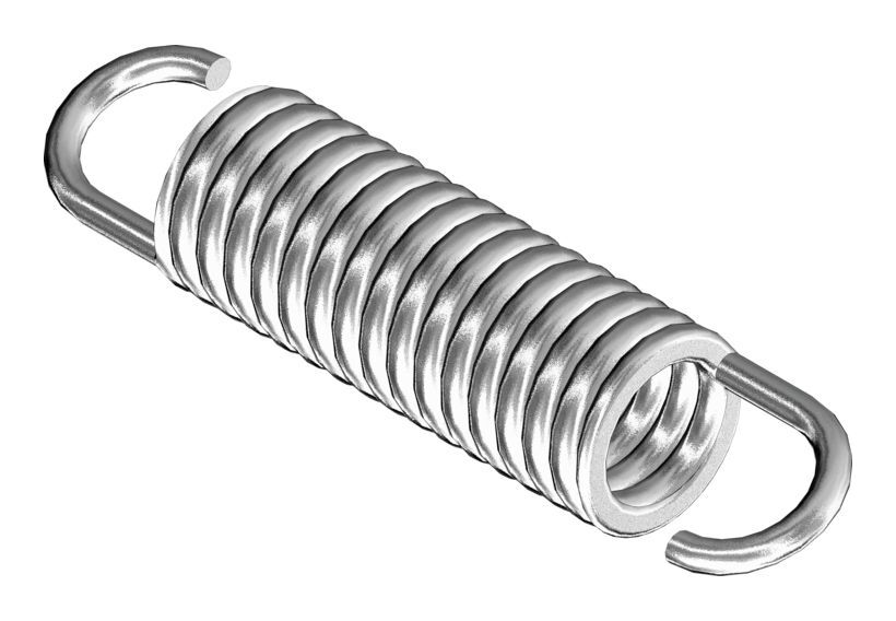 KFI 3/8" Manual Lift Spring - Cycle Gear