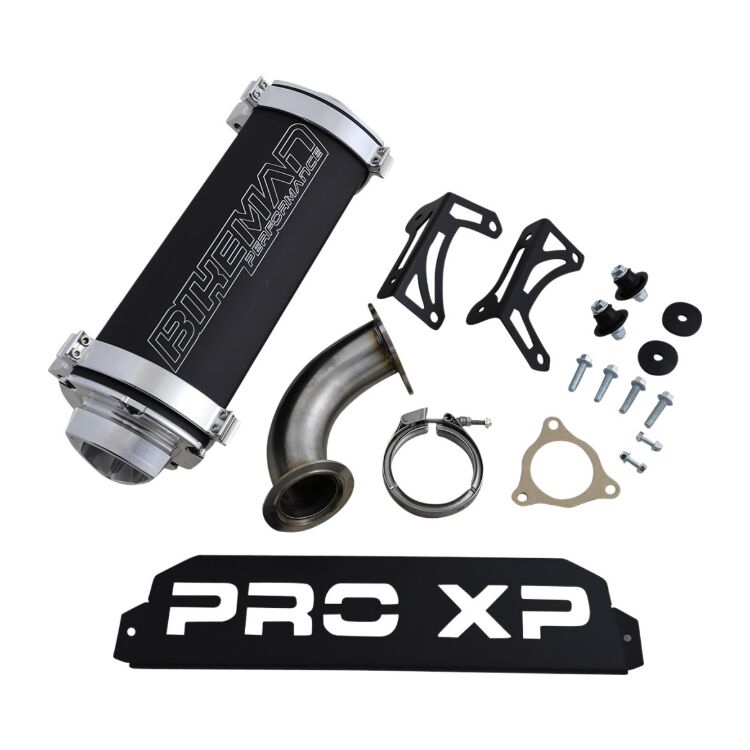 Bikeman Performance Big Mo Slip-On Exhaust Polaris Pro XP / Turbo R ...