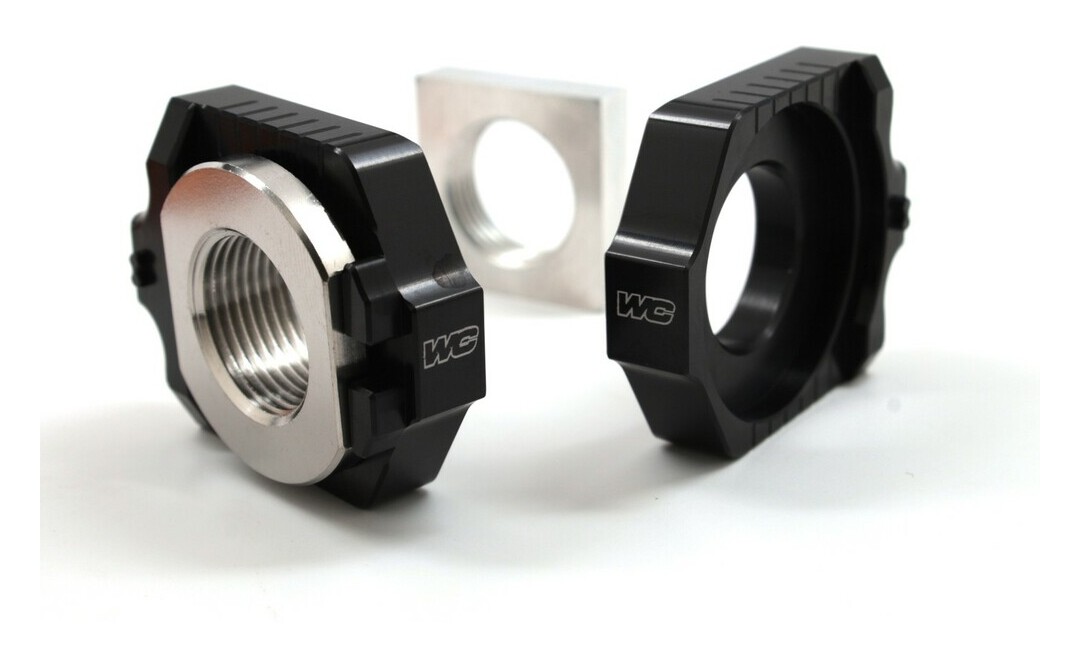 Works Connection Elite Axle Block Kit KTM / Husqvarna / Gas Gas 125cc ...