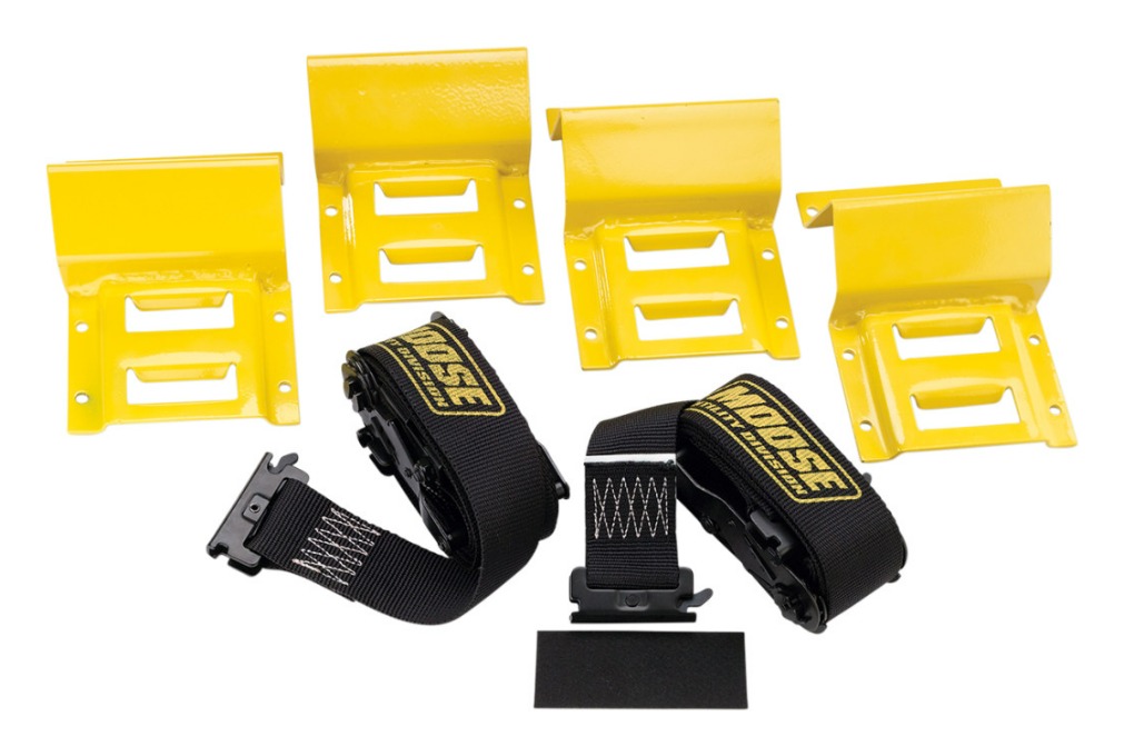 Moose Racing Wheel Chock and Tie-Down Strap Kit - Cycle Gear