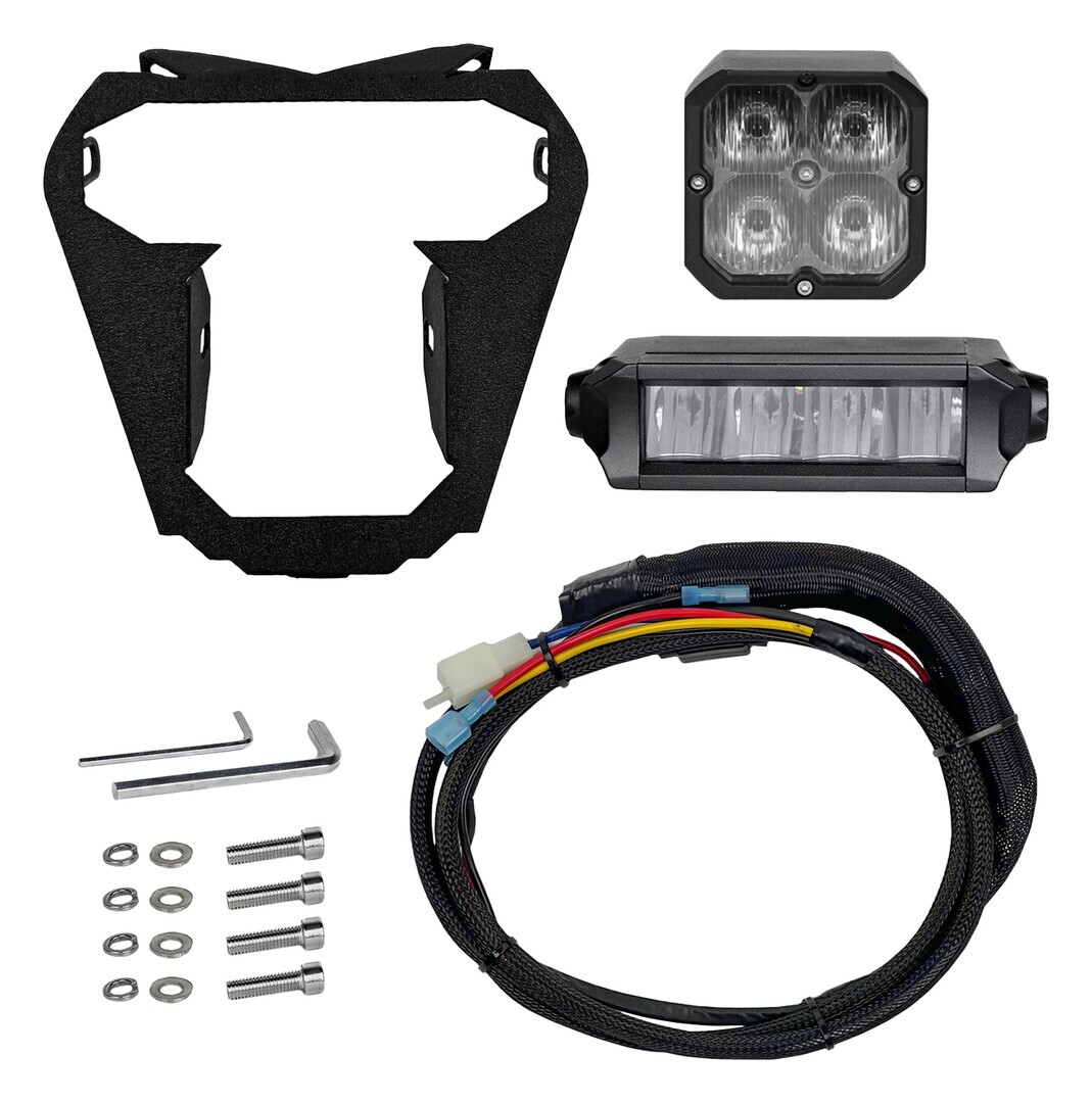 XKGlow LED Dual Sport Headlight Kit KTM 250 EXC-F / 350 EXC-F / 500 EXC ...