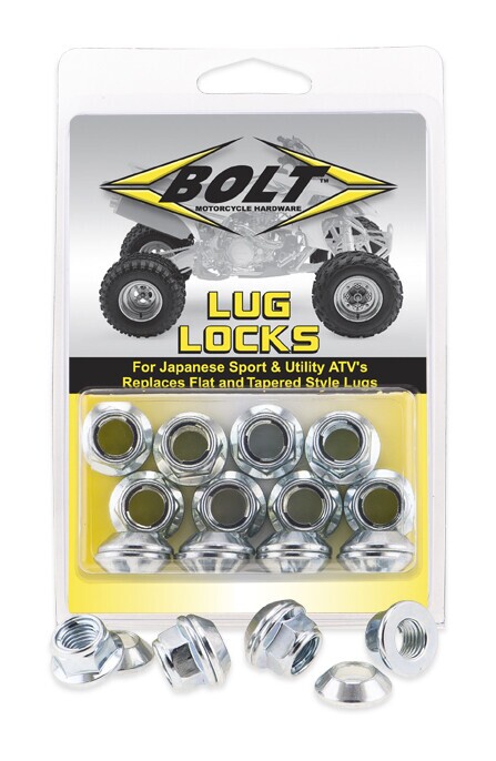 Bolt Hardware Lug Locks ATV/UTV - Cycle Gear