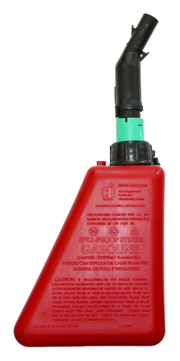 Reda 1 Gallon Saddlebag Gas Can - Cycle Gear