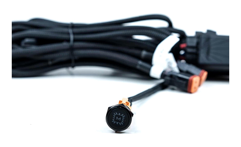 Morimoto Switched Power Harness For 4-Pin BigBanger Pod Lights - Cycle Gear