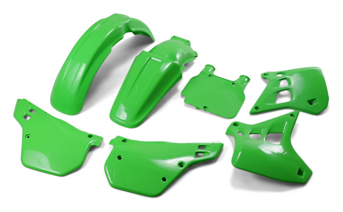 UFO Plastic Kit Kawasaki KX250 / KX500 1989-1992 - Cycle Gear
