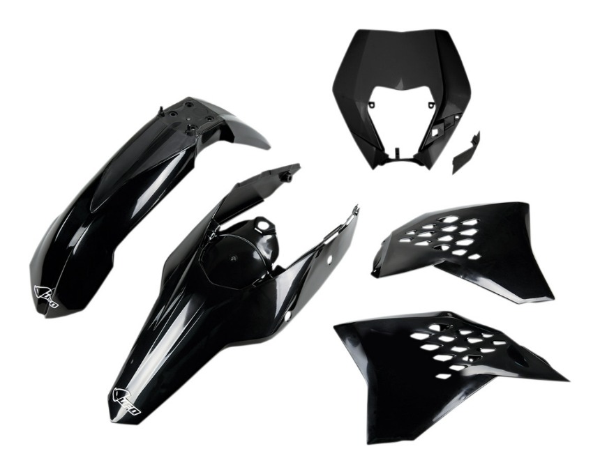 UFO Plastic Kit KTM XC-W / EXC 200cc-530cc 2008-2011 - Cycle Gear