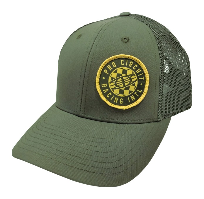 Pro Circuit Globe Checkered Snap Back Hat - Cycle Gear