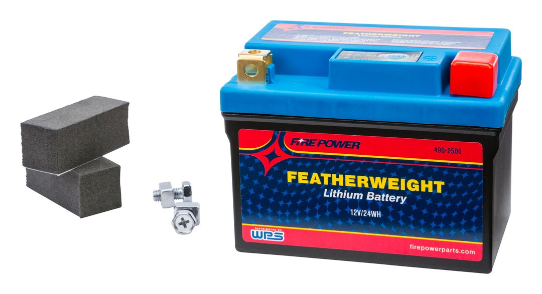 Fire Power Featherweight Lithium Battery HJTZ5S-FP-IL - Cycle Gear