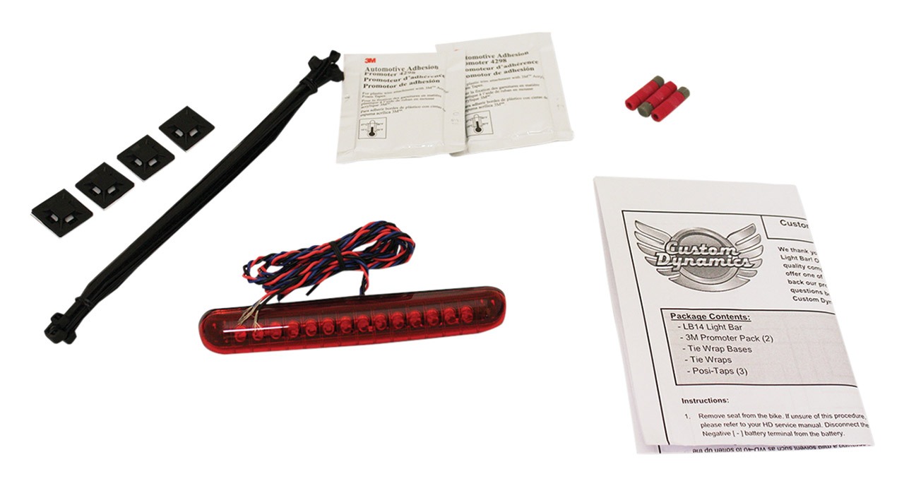 Custom Dynamics Light Bar For Harley Breakout 2013-2014 - Cycle Gear